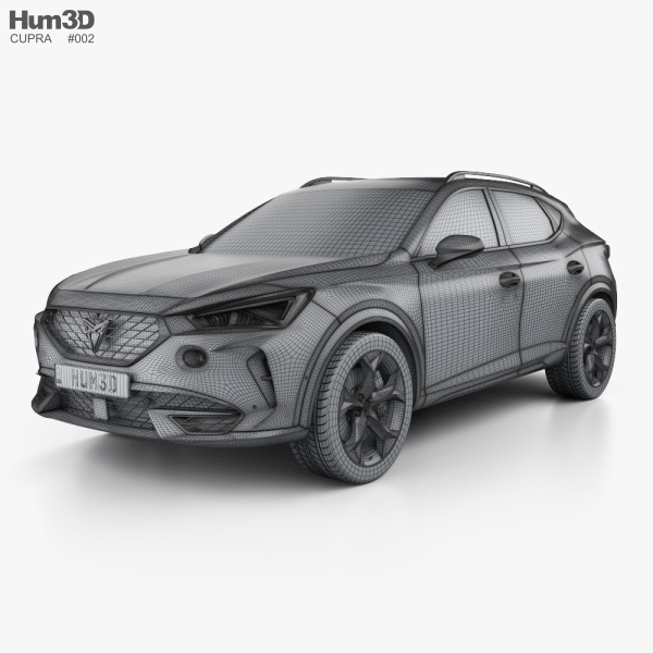 Cupra Formentor 2022 3D model - Download Free 3D models